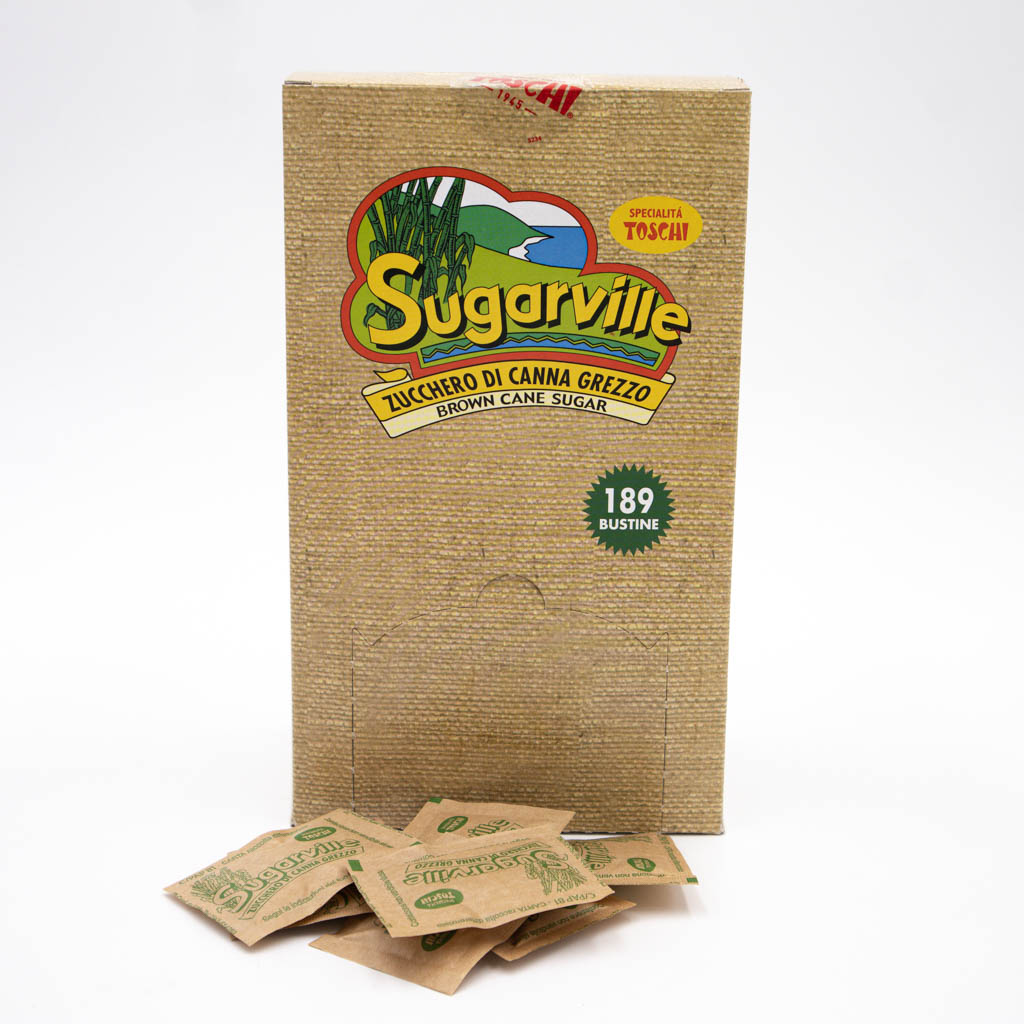 Sugarville Zucchero di Canna in Bustine189 pezzi - CIFO Cash & Carry