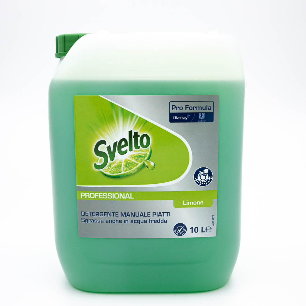Svelto piu' limone lt.5detergente liquido concentrato per il lavaggio ...