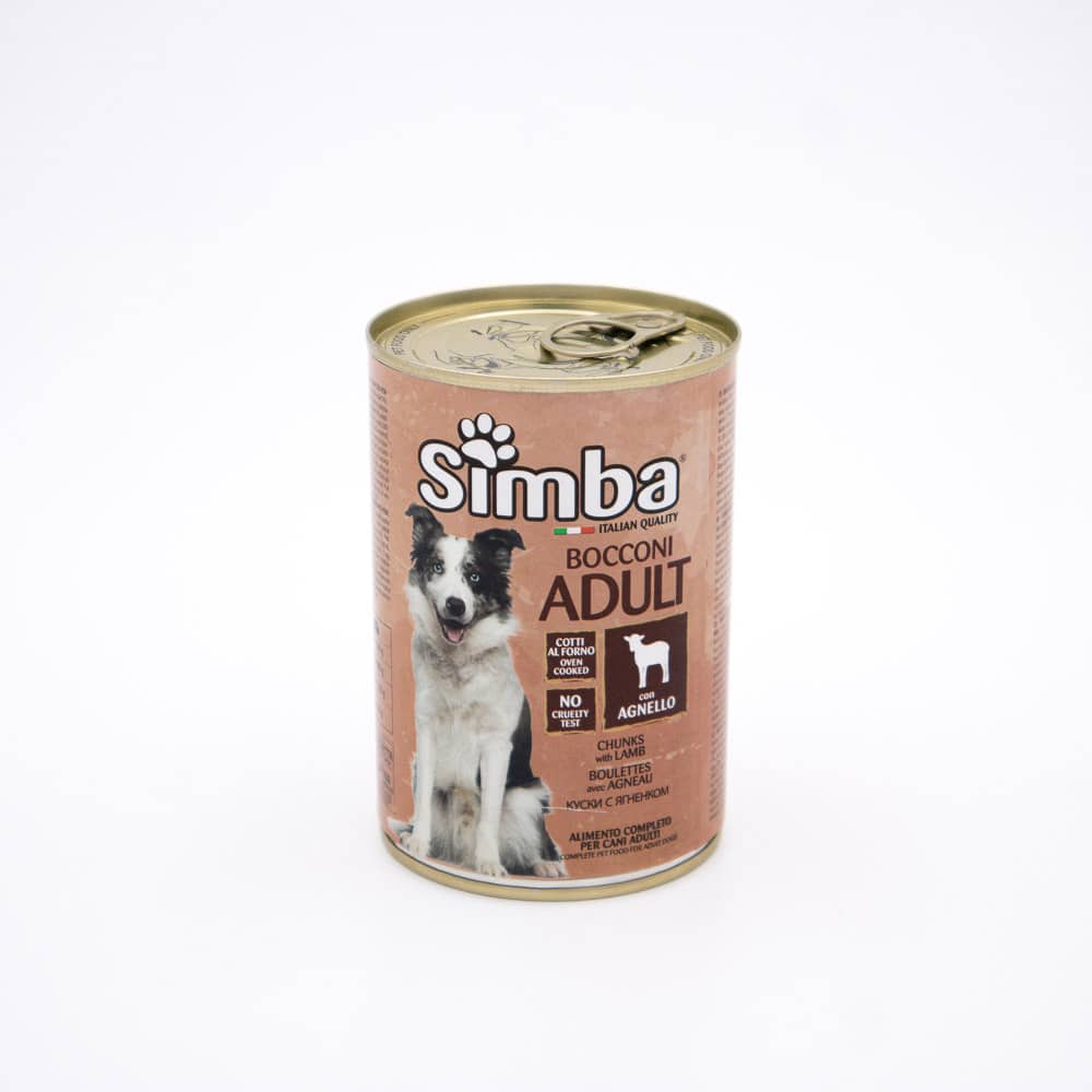 Simba Bocconi con Agnello 415 g - CIFO Cash & Carry